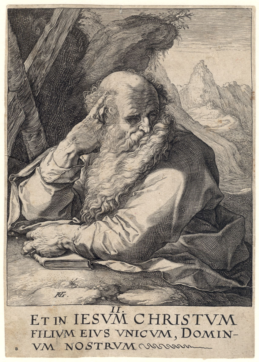 Prints and Principles: Hendrick Goltzius’ engraving, “St Andrew", 1589