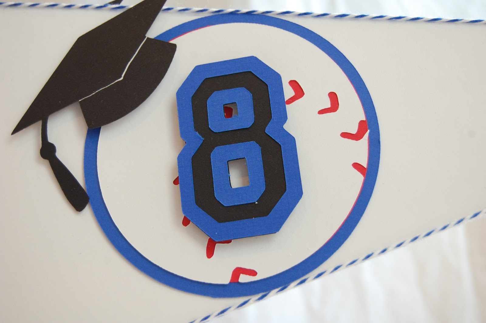 Scrappin' My Stress Away: Baseball Pennant
