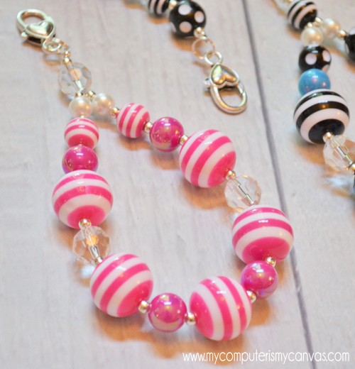 How to Make CHUNKY BEAD Key Chains! - My Computer is My Canvas