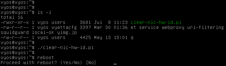 TECH BLOG: 【VyOS】GitHubに公開されているVyOSのスクリプトを試してみよう その2 Vyatta-Clone-Helper