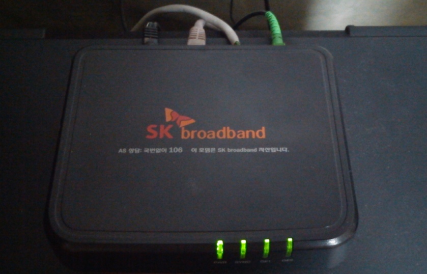 ETC...: SK FTTH 주택광랜 장비