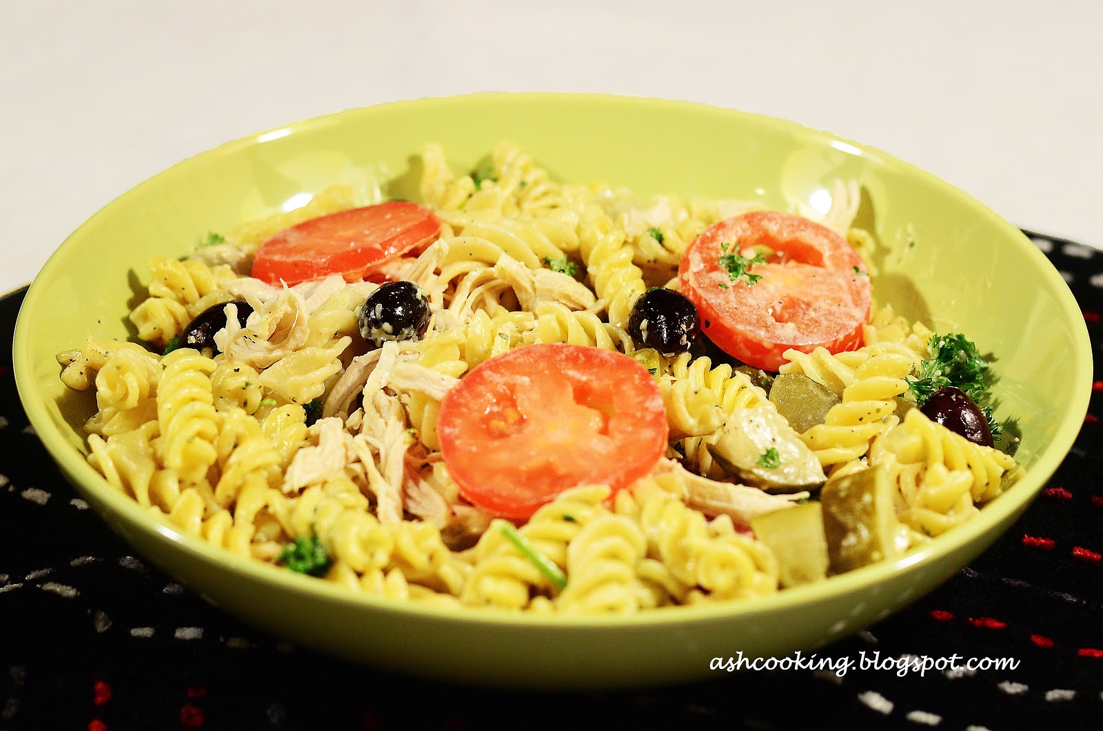 Rotini Pasta Salad With Pesto At Kenneth Arend Blog