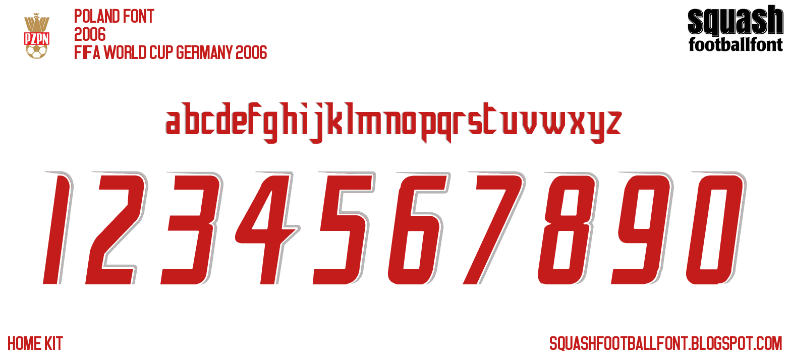 SFF: Poland World Cup 2006 Font
