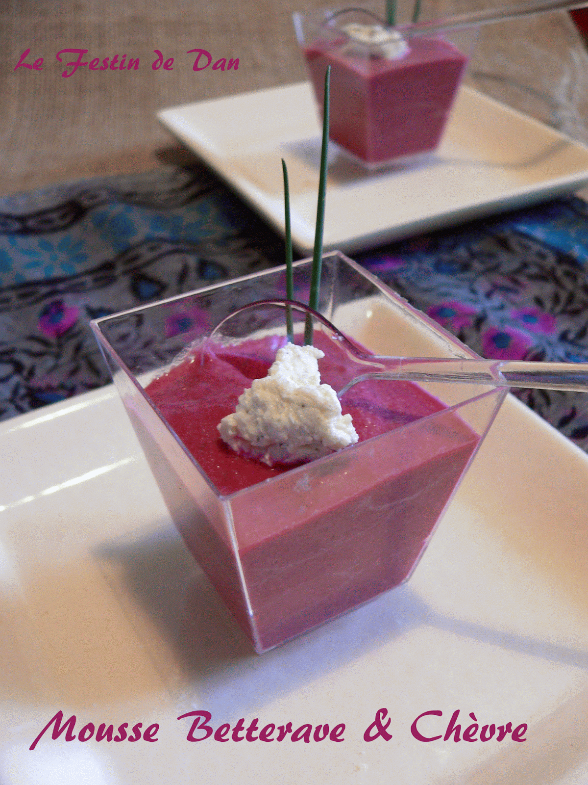 Le Festin de Dan: Mousse Betterave & Chèvre