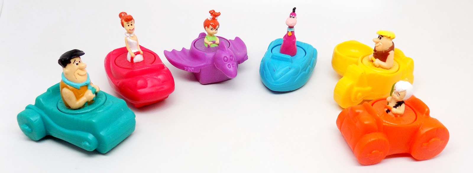 Toys and Stuff: 1991 Denny's Flintstones Cars with Removable Figure Set ...