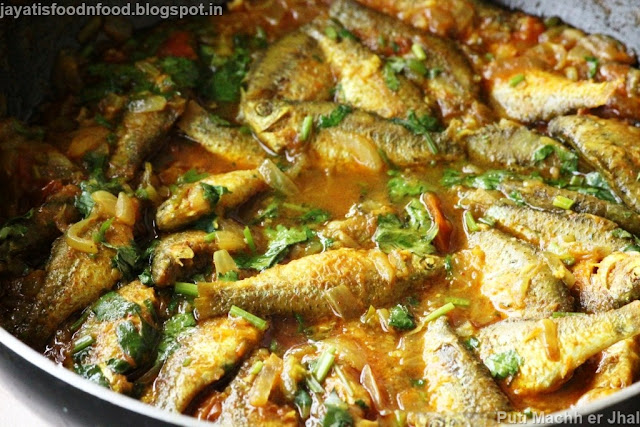 Jayati's Food Journey - Enjoy!!!: Puti Machh er Jhal