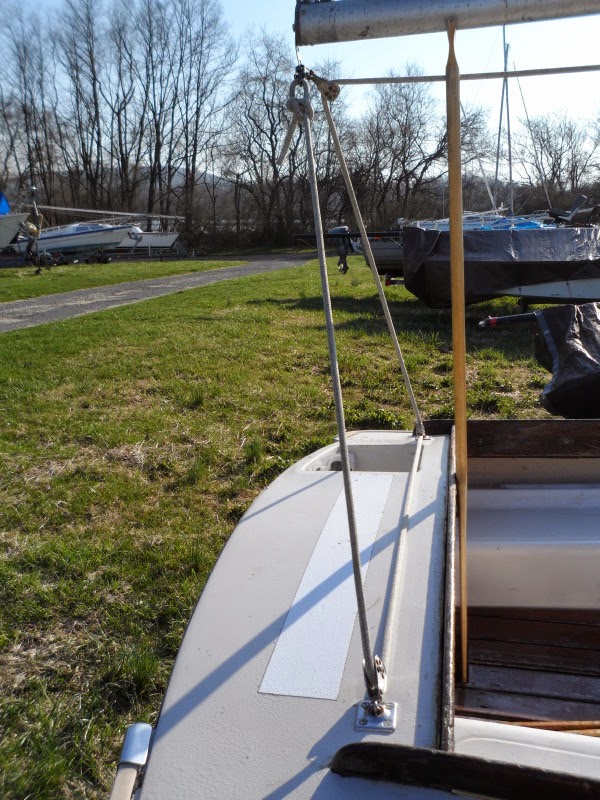 O'Day Daysailer : Fully Rigged O'Day Daysailer