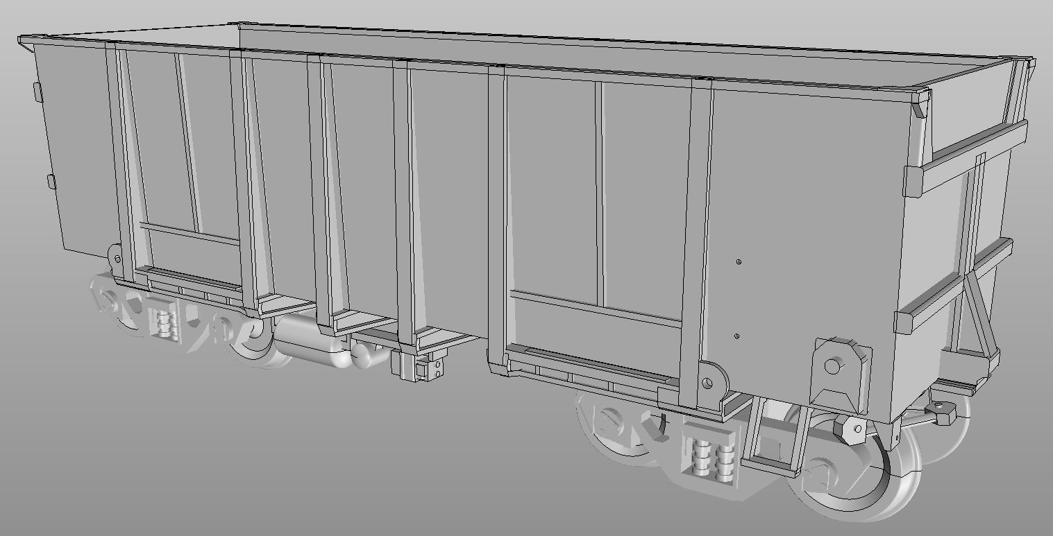 Marbelup Models: BHP Iron Ore Cars HO Scale