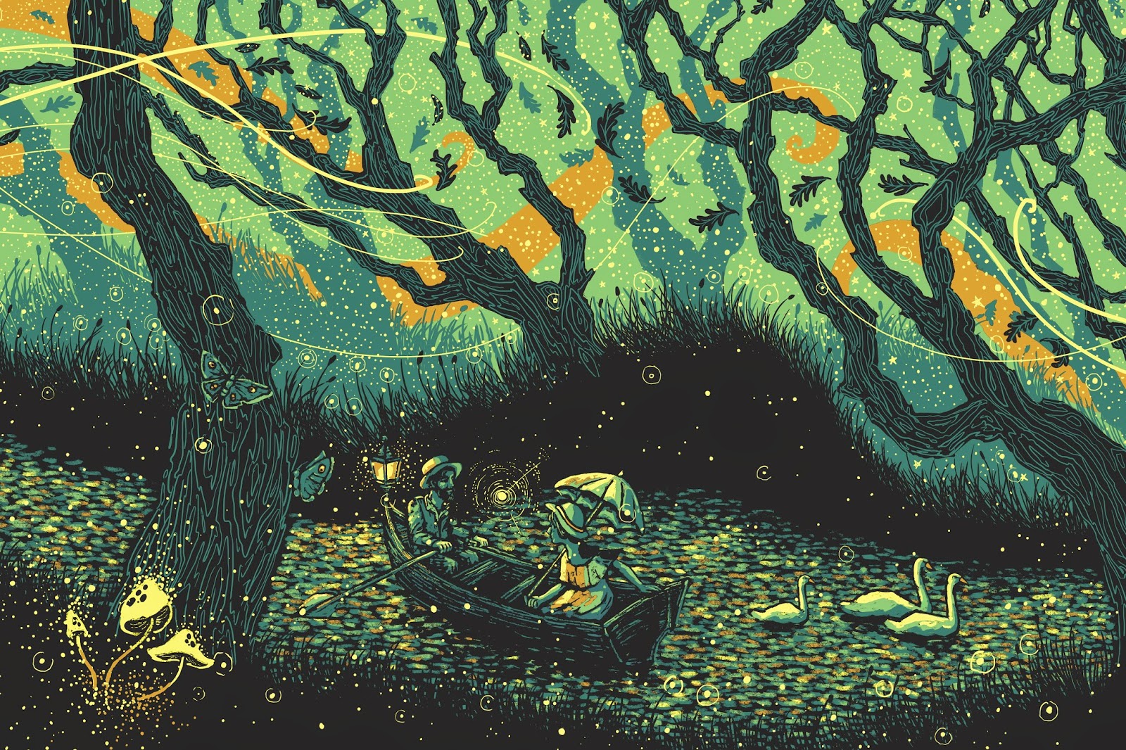 INSIDE THE ROCK POSTER FRAME BLOG: Ray LaMontagne Merriweather Poster ...