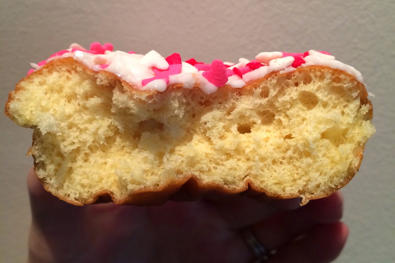 Raspberry Cheesecake Square From Dunkin' Donuts / ダンキンドーナツのラズベリー チーズケーキ ...