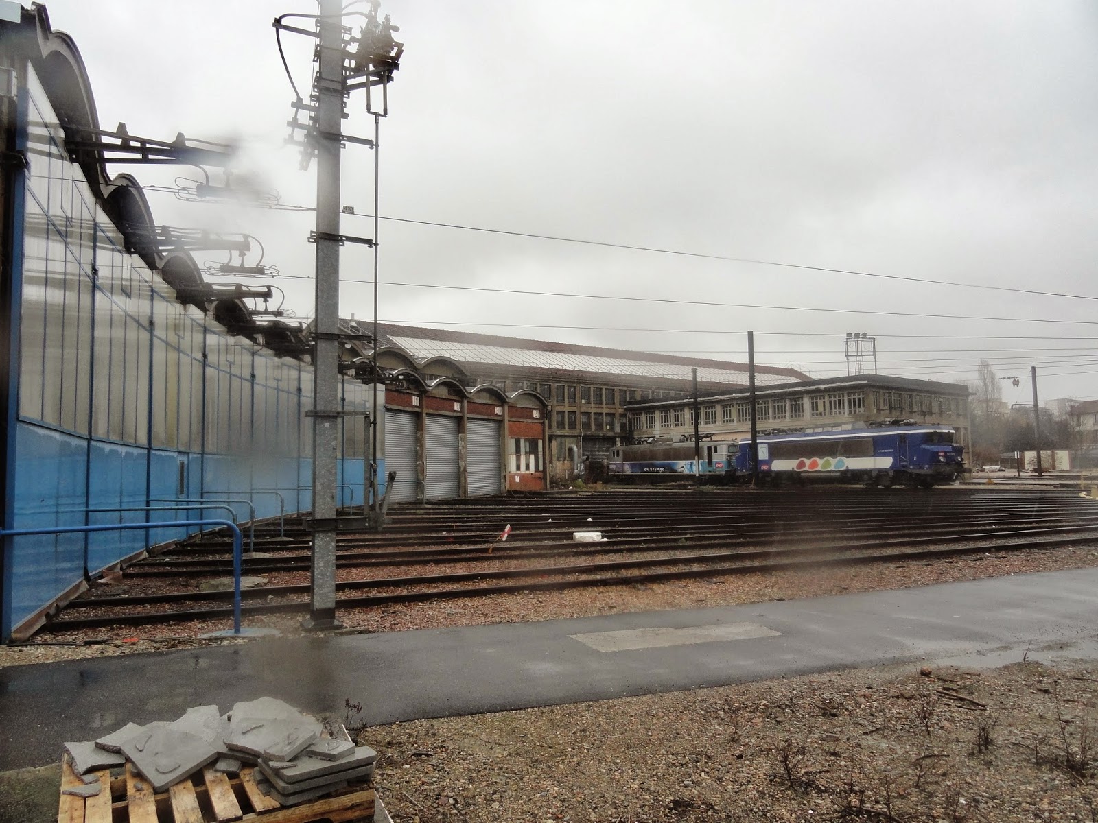 Visite du technicentre de Montrouge