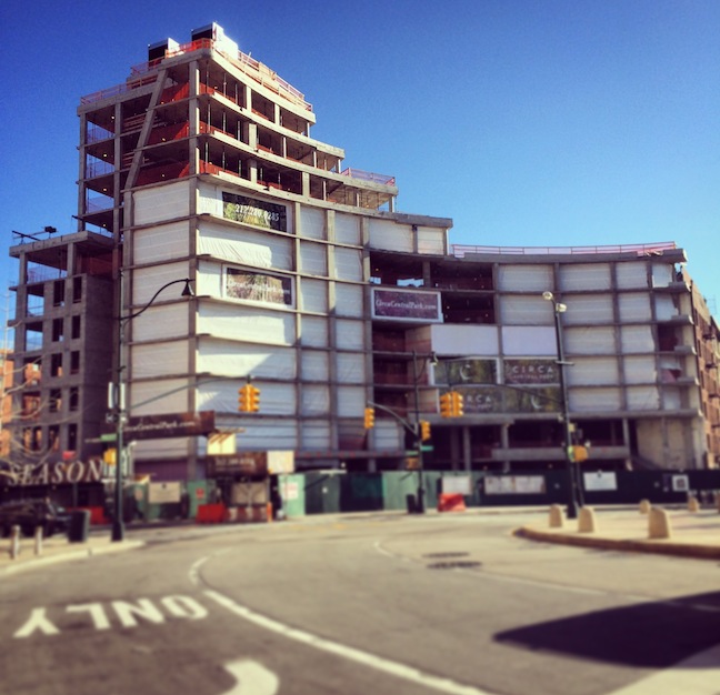 H A R L E M + B E S P O K E: ARCHITECTURE: CIRCA TOPS OFF AT 110TH STREET