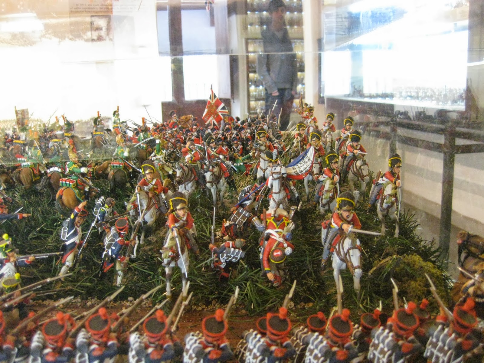 The Megalomaniac (Mwhaha): L'Iber Toy Soldier Museum - Waterloo Diorama