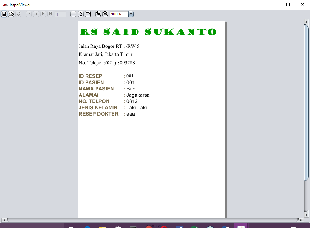 Download Contoh Program Aplikasi Rumah Sakit Dengan Menggunakan Java Netbeans - Dicha Spring Project