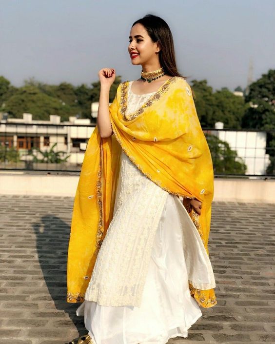 Outfits for haldi ceremony