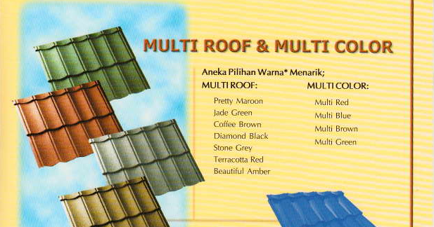 Genteng Metal, Genteng Pasir, Genteng Minimalis, FRISCO, MULTIROOF ...