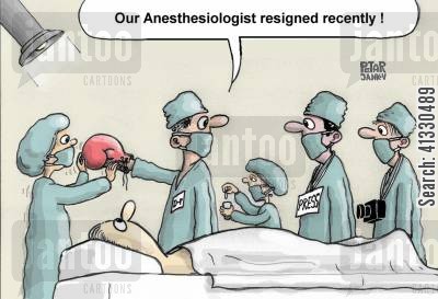 Anesthesia Doctor Cartoon