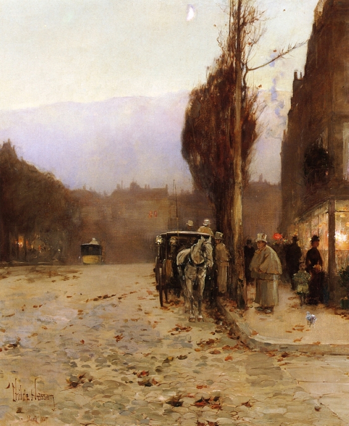 Childe Hassam | Paris painting | Tutt'Art@ | Pittura * Scultura ...