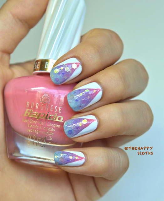 Ombre Triangle Manicure: Tutorial Feature on Nail It! Magazine Online ...