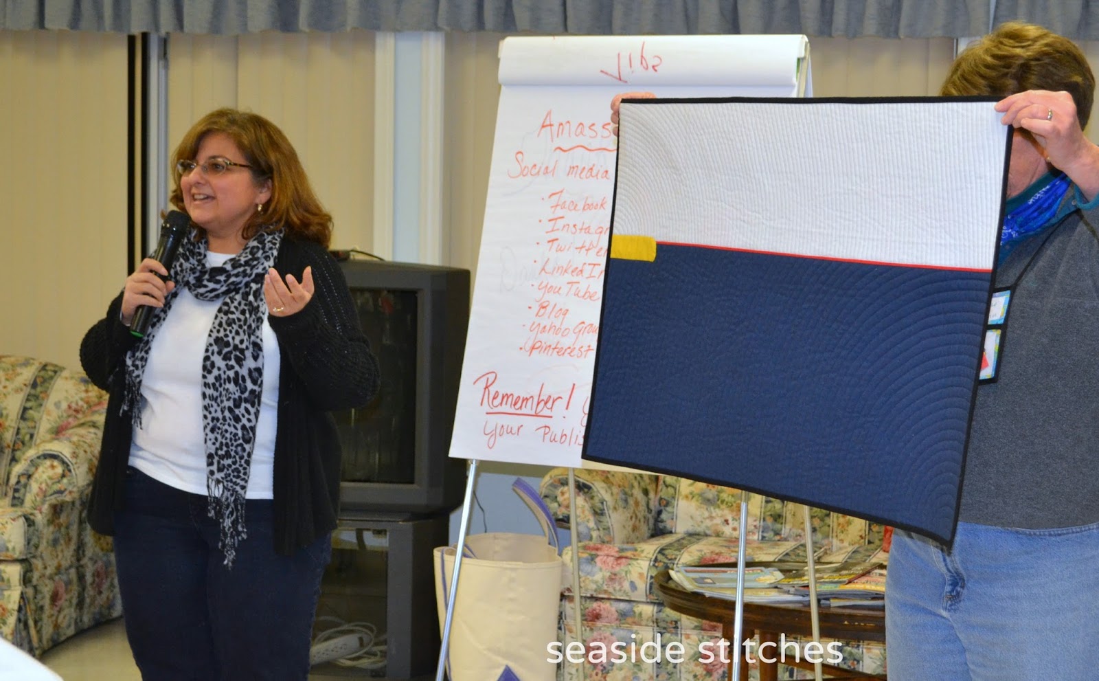 Seaside Stitches: interface