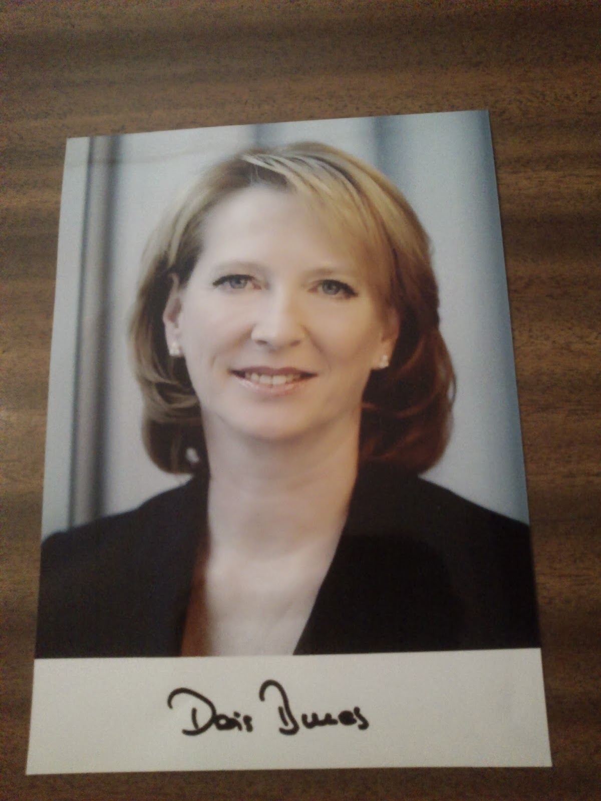 Autografy Dominiki : Doris Bures