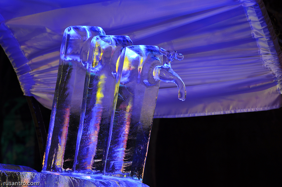 Ledus skulptūru festivāls pārsteidz rūdītu skeptiķi