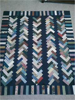 Pioneer Braid is quilted!