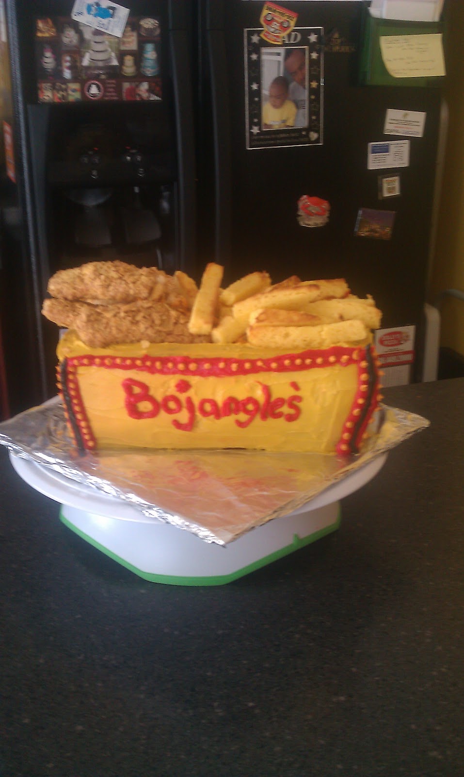 CAKE CREATIONS BY CIA: Bojangle's Supreme Combo Cake