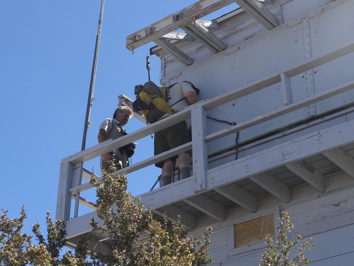 Postcards from Idyllwild: Opening of Tahquitz Fire Lookout Tower