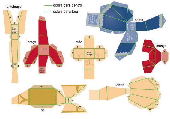 cara do papel: Paper Toy - Luffy: One Piece