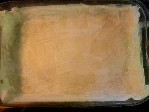 libyan food: Baklava with Sweet Cheese Filling - Bakalawa bil Jibna ...