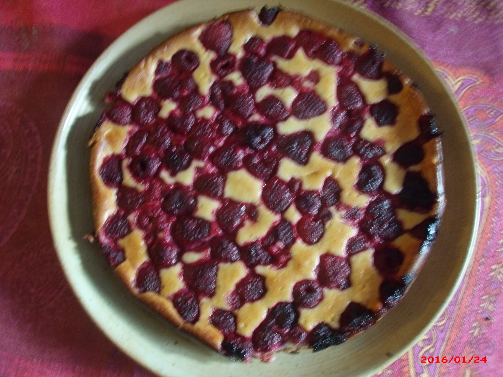 saze66cuisine: Tarte sablée mascarpone vanille et framboise