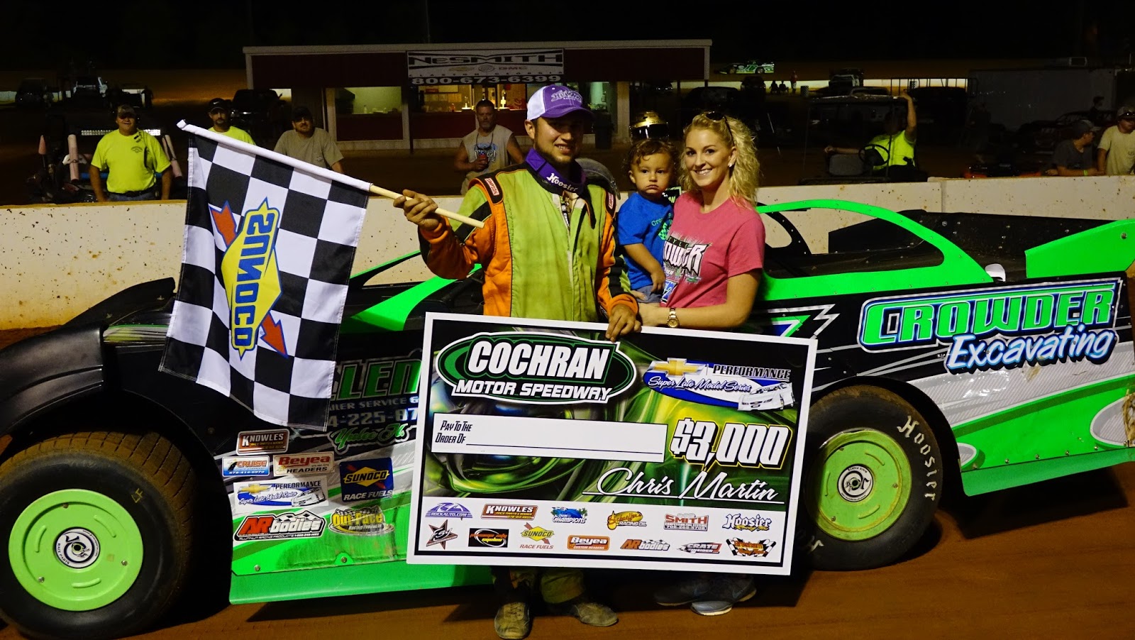 Deep Dixie Racing: Cochran Motor Speedway Feature Videos & Finishing Order