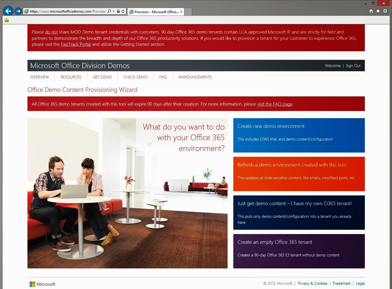SharePoint Trenches: Office 365 Demo Tenant available for Microsoft ...