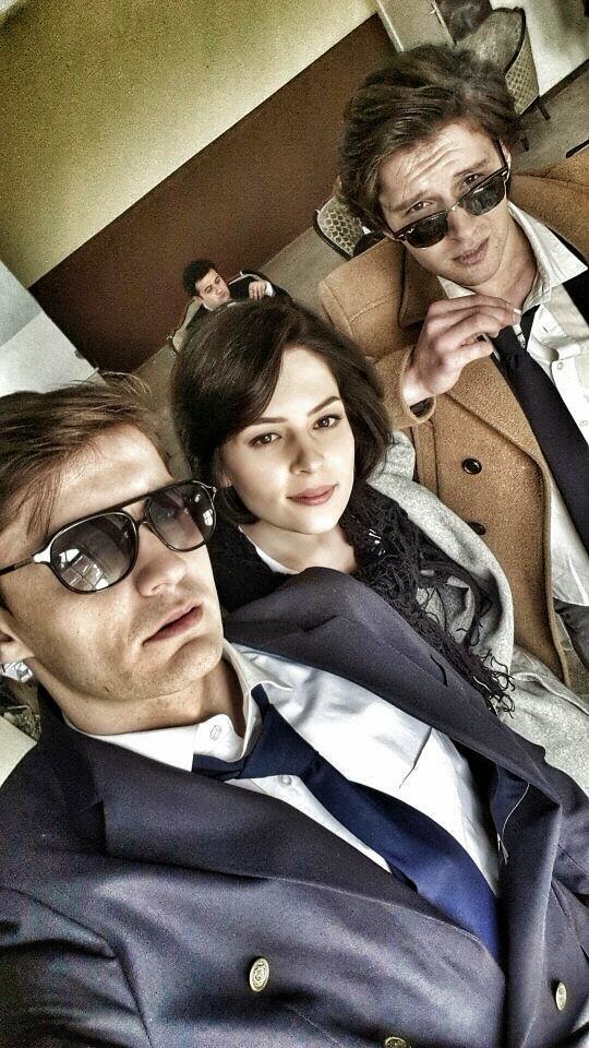 7 Güzel Adam: 7 Güzel Adam Setinden Fotoğraflar