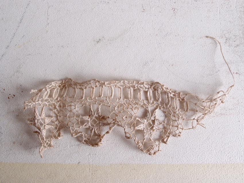 A T S W I M - T W O - B I R D S: macrame samples.