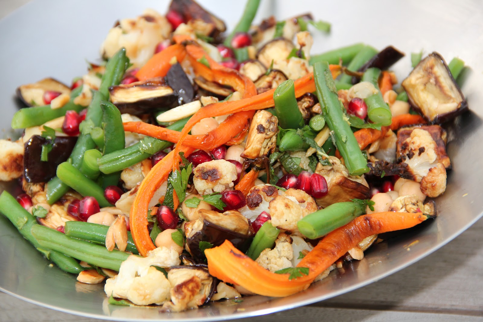 Hungry Hungry Hoppe: Middle Eastern Roast Vegetable Salad