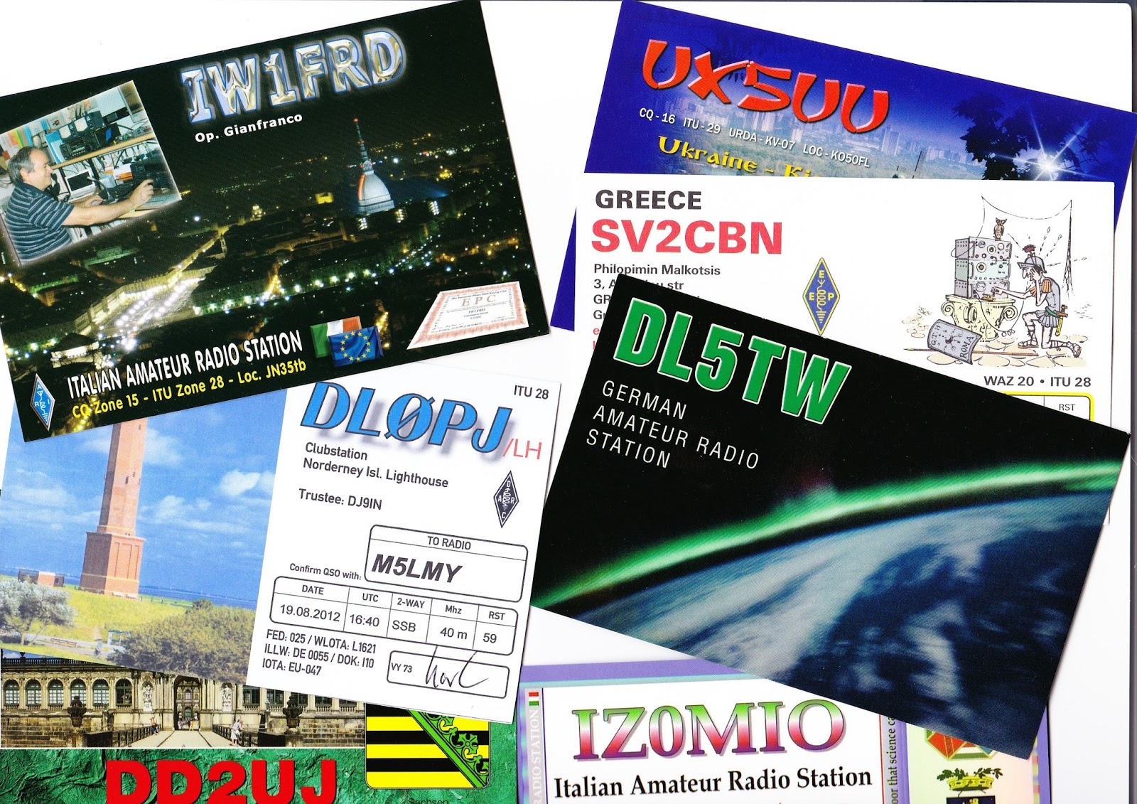 The M5LMY Blog: New QSL Cards Received From The Bureau