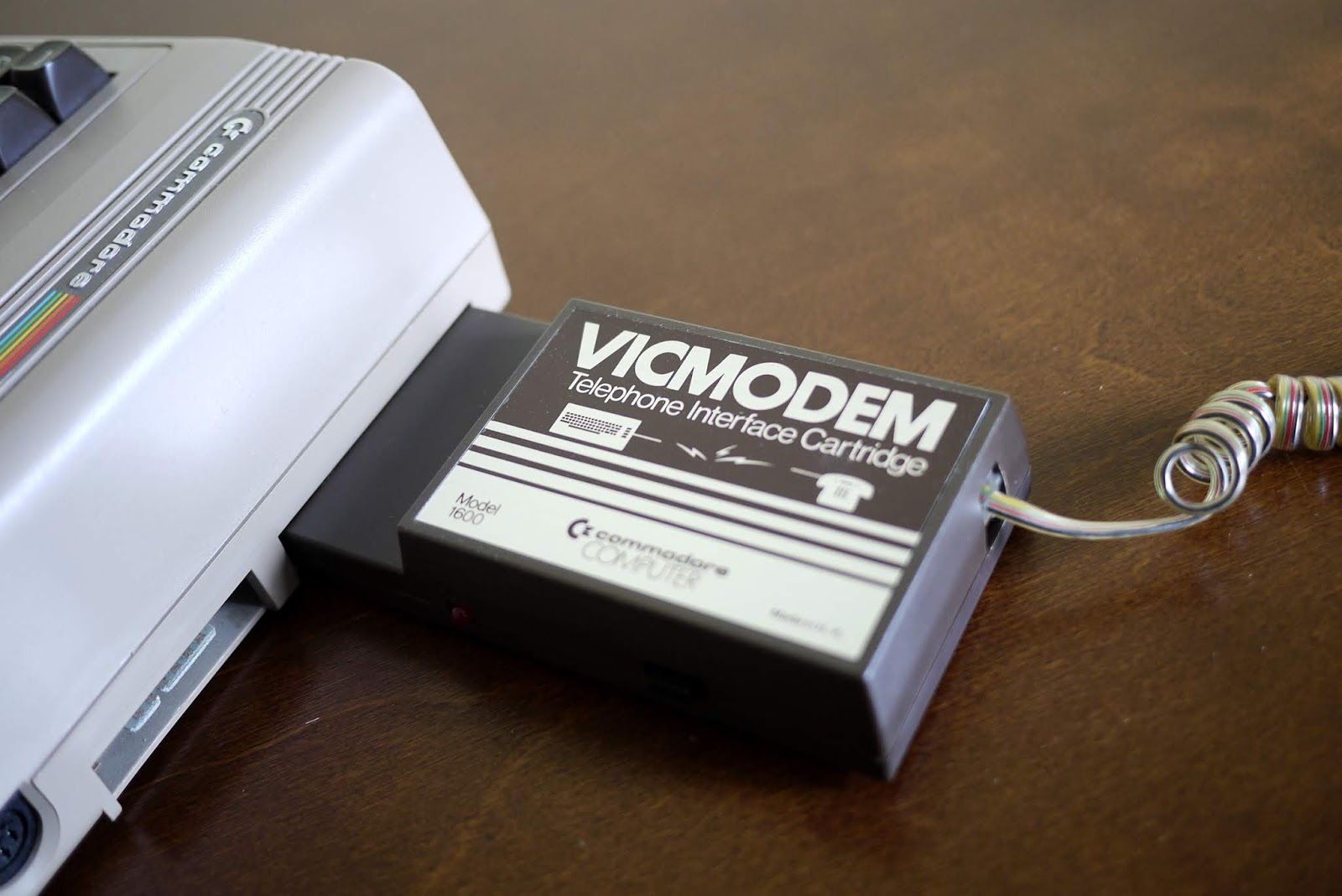 Vault 1541: [YouTube] Commodore VICMODEM