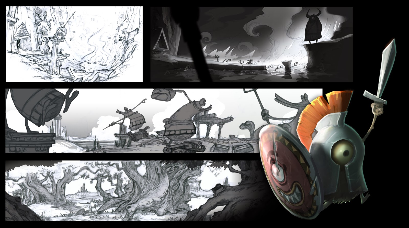 Visual development : RAYMAN LEGENDS