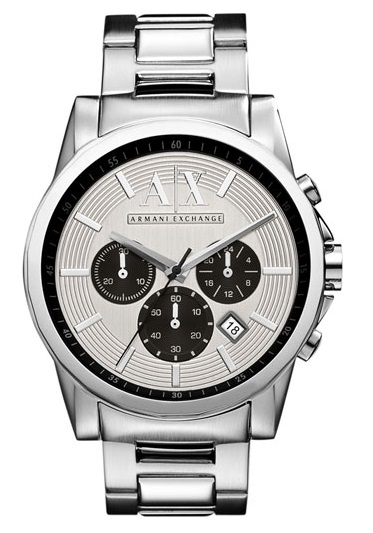PrettyTreasure2u: AX Armani Exchange Chronograph Bracelet AX2086 Men's ...