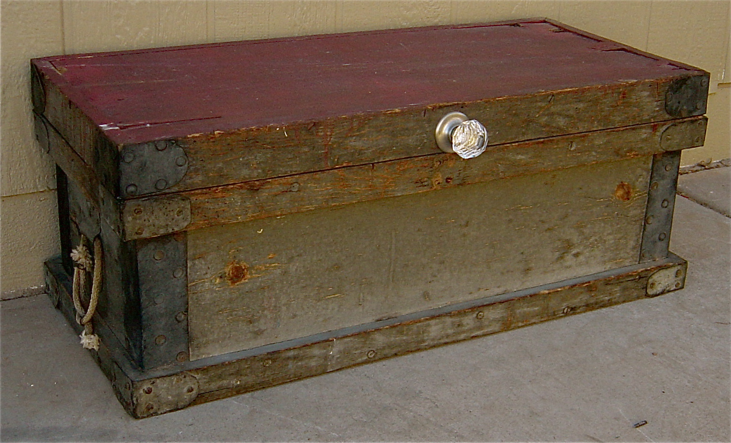 The Backyard Boutique by Five to Nine Furnishings: Vintage Toy Box with ...