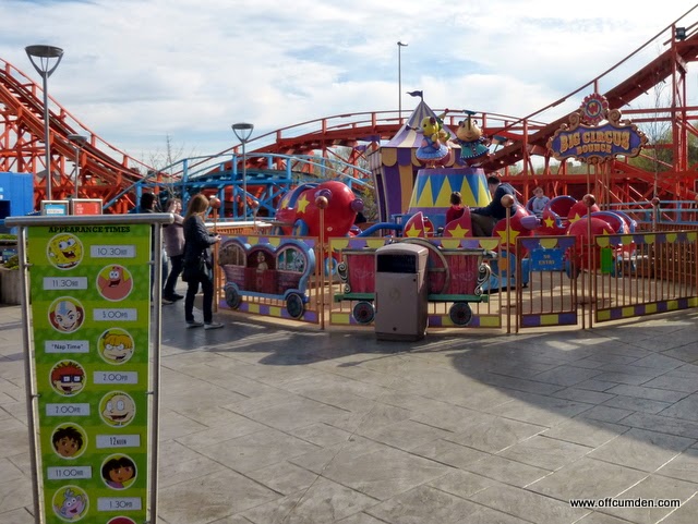 Nickelodeon Land Map