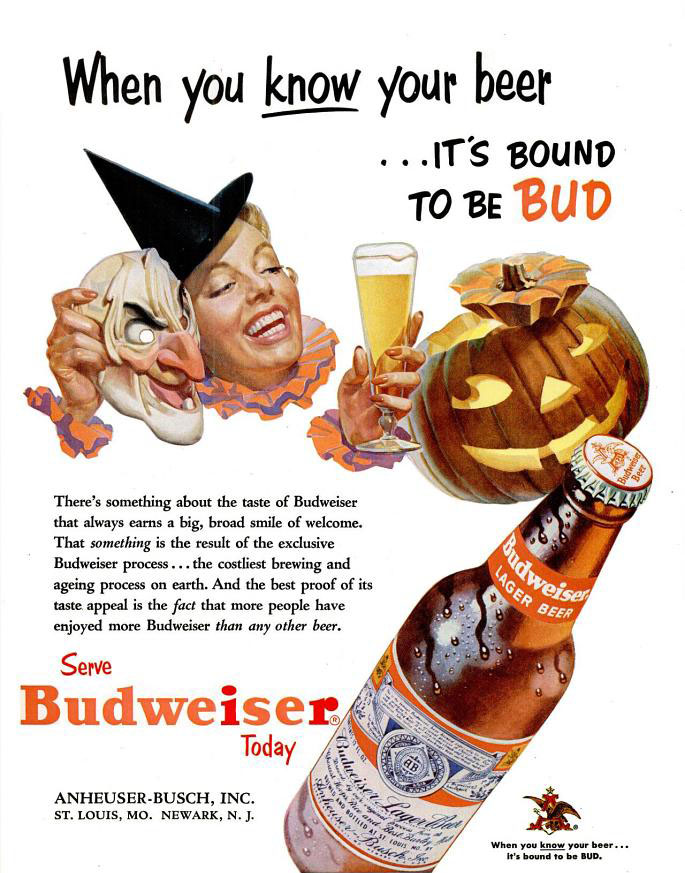 25 Fun and Interesting Vintage Halloween Ads from between 1930s and ...