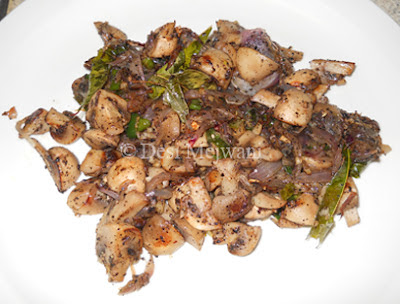 Desi Mejwani: mushroom recipe