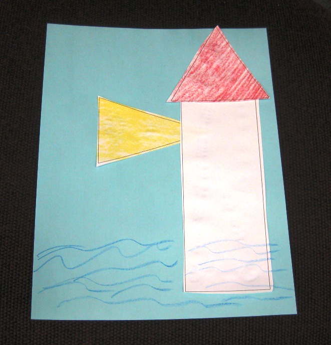 Preschool Storytime Crafts: Lighthouse