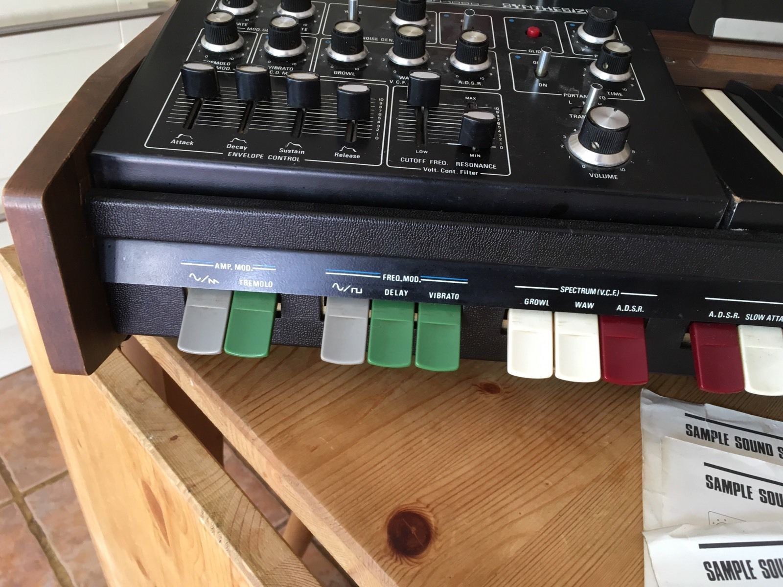 MATRIXSYNTH: Roland SH-1000 Analogue Mono Synthesiser 1973 w/ Extras