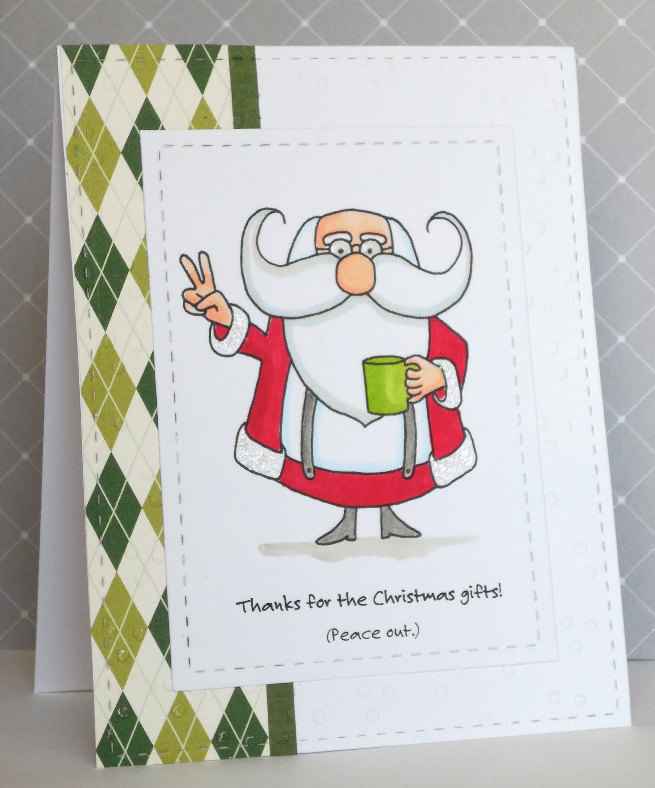 Judy's Card Corner: Curtain Call: Thanks...Peace Out!