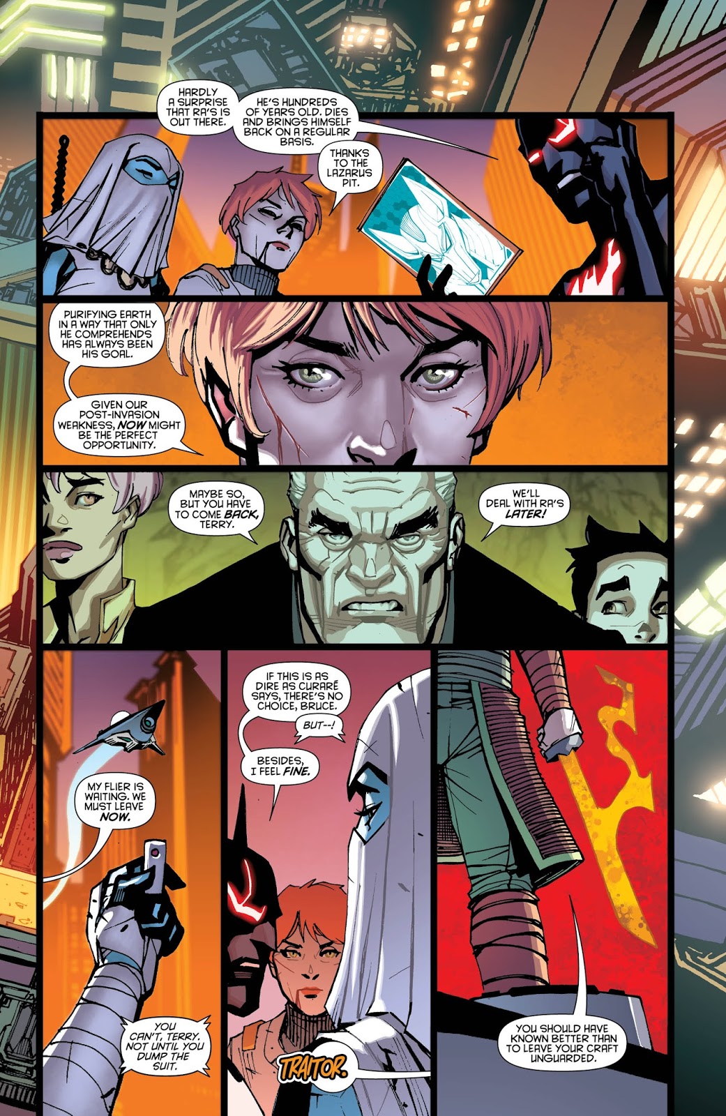 Weird Science DC Comics: Batman Beyond #8 Review and *SPOILERS*