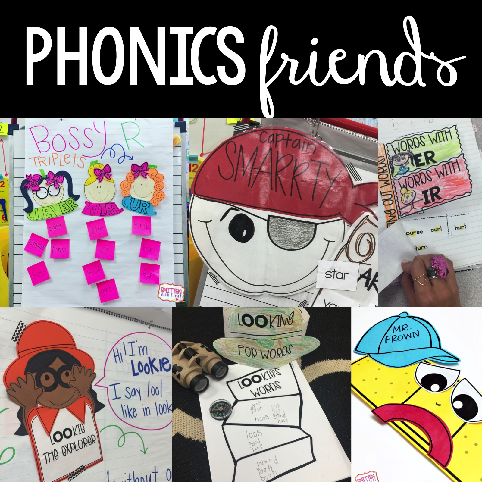 R controlled Phonics Friends - Smitten with First